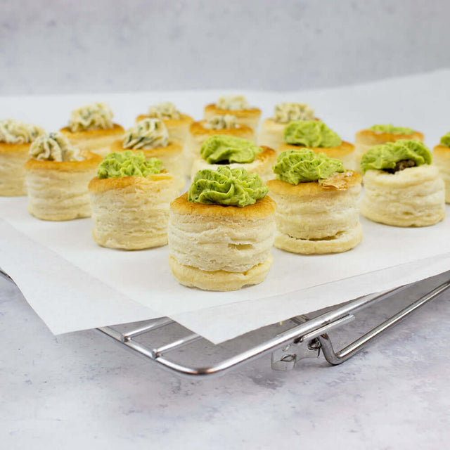 Delicious Variety: 16 Assorted Mini Vol Au Vent | Cuisinery – Cuisinery ...